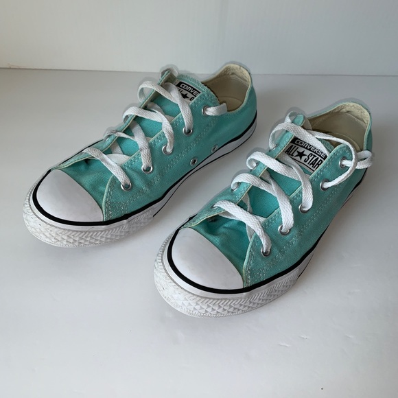 Converse | Shoes | Kids Converse Chuck Taylor Oxford Light Aqua Shoe ...
